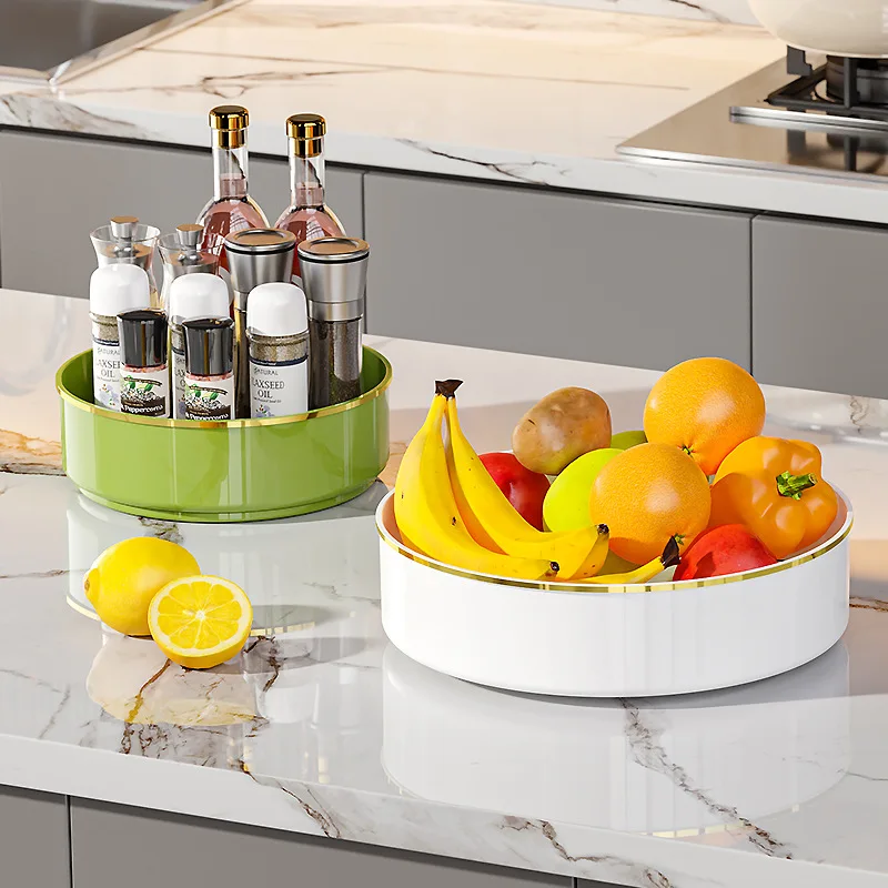 OWNSWING Kitchen rotating storage rack Home desktop multi-functional ...