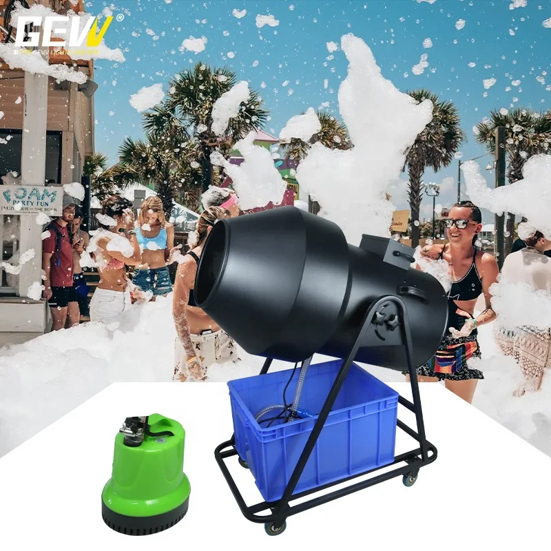 Alibaba.com: GEVV Portable 2500w Snow Cannon Spray Jet Bubble Foam ...