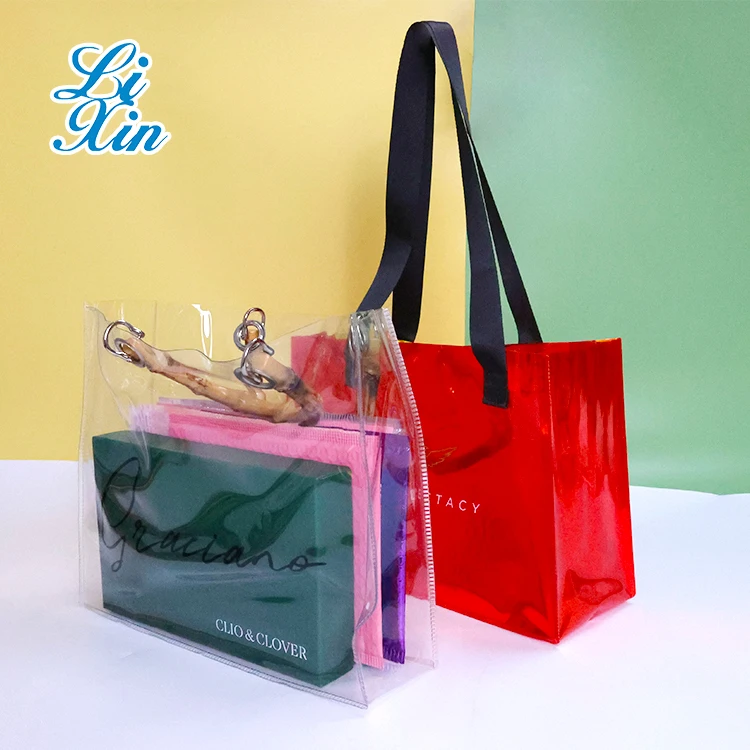 Shop Our High Quality Plastic PVC Laser Bags for Cosmetics