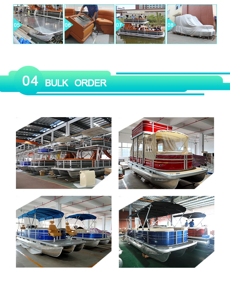 30 Foot Hard Top Double Decker Pontoon Boat - 12-Person Capacity