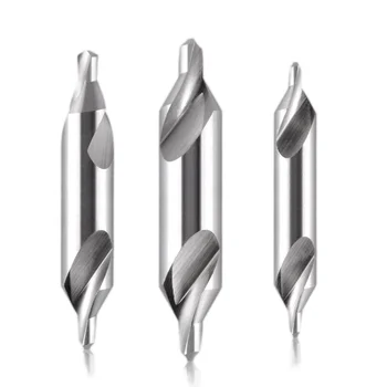 Center Drill Fully Ground Spiral Flute Stainless Steel Type A Center ...