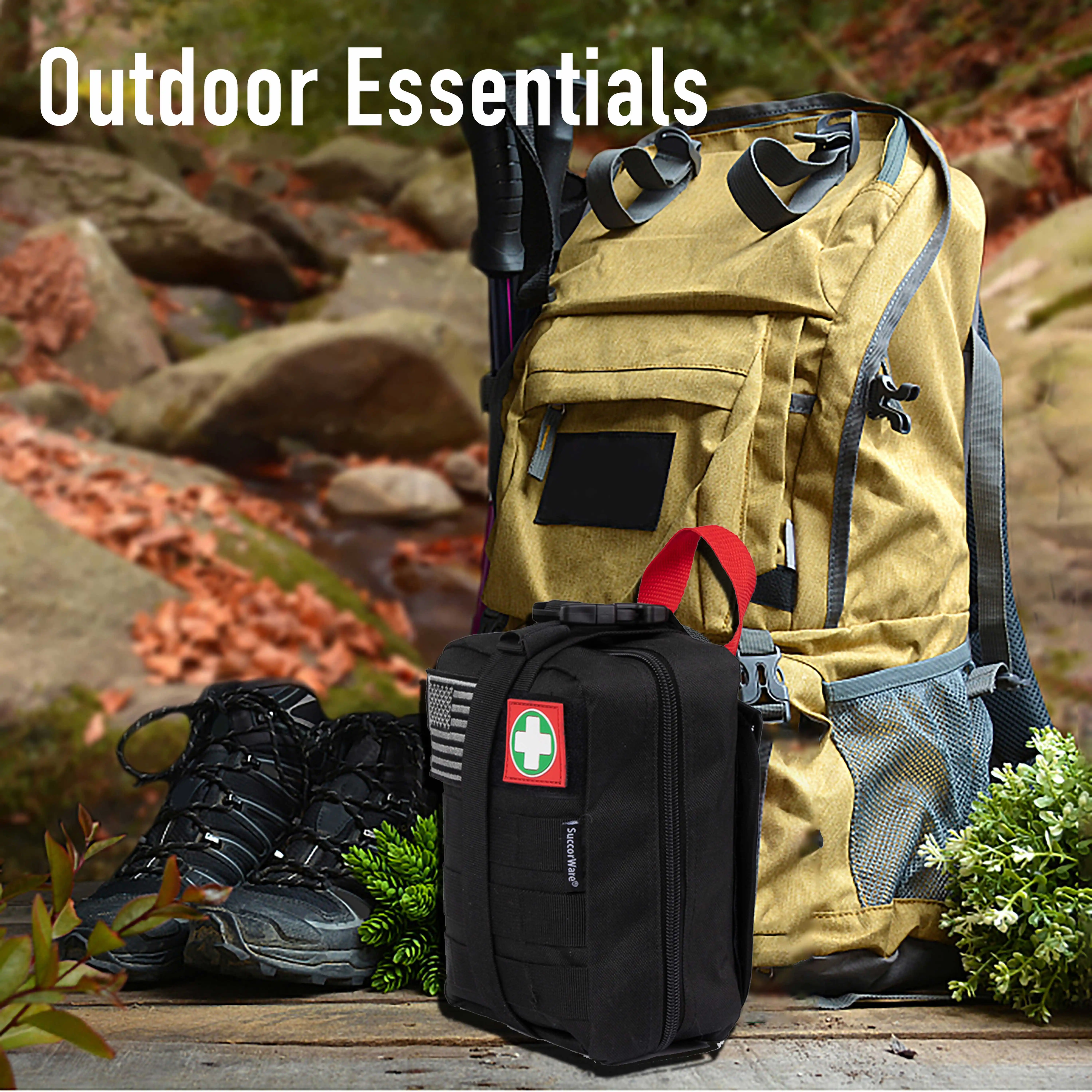 DIN13157 SOS First Aid Outdoor Emergency Kit - Survival Gear