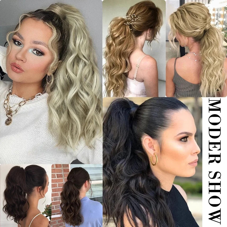 Wholesale Braided Ponytail Long Ponytail Extensions Braid With Tie ...