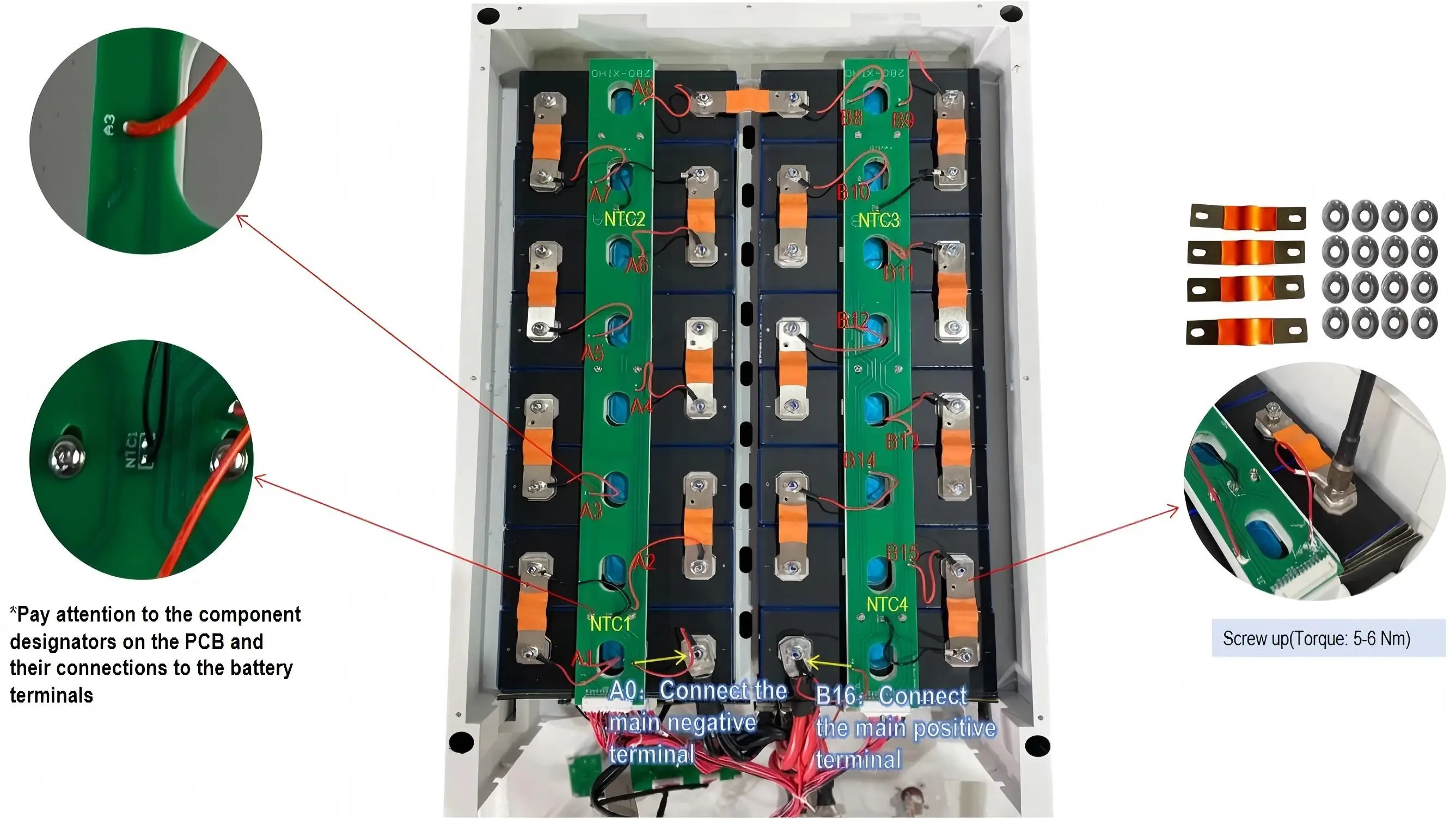 Starmax 280ah DIY Kit Unit with 16S BMS Server Rack 15kwh