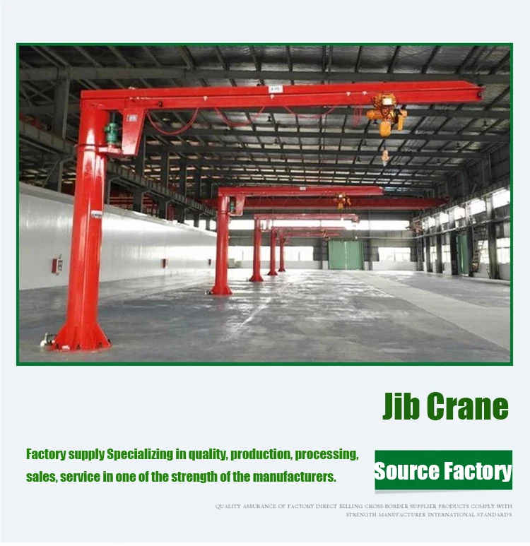 Pedestal Jib Crane For Handling The Slabs With The Vacuum Lifter. - Buy ...