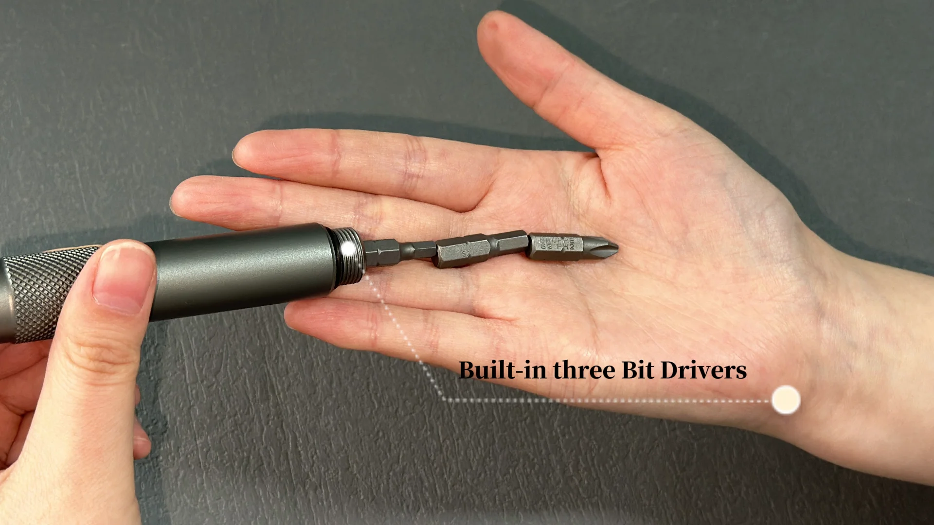 Multi-purpose Screwdriver Sealed Compartment Aluminum Alloy Precision ...