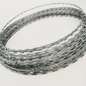 Spiral Blade Thorn Rope Razor Blade Mesh Low Price Razor Blade Barbed ...