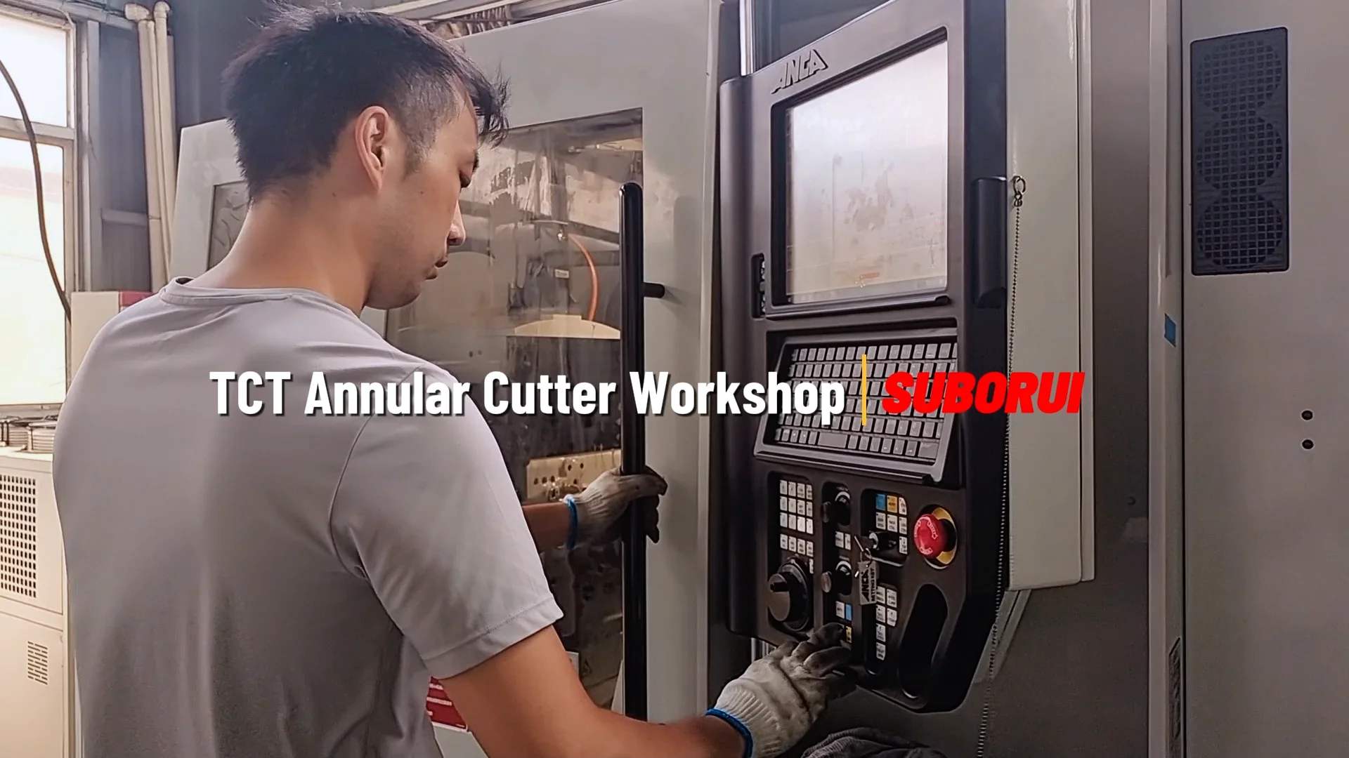 Suborui 20mm 25mm Tct Broca Annular Broach Cutter Universal Shank Annular Cutters Mag Drill Bit ...