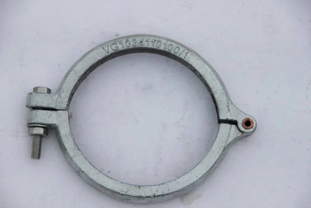 HOWO Turbo Exhaust Pipe Clamp VG1034110100 - OEM Standard, Stainless ...