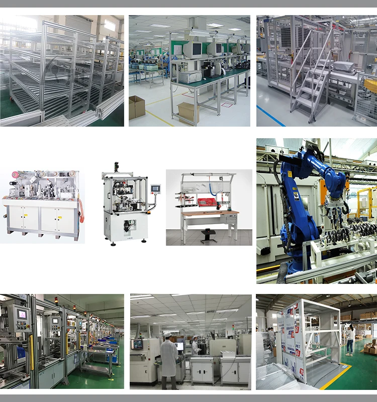 Aluminum Profile Rack Aluminium Extrusion 4040 4080 Aluminium Framework ...