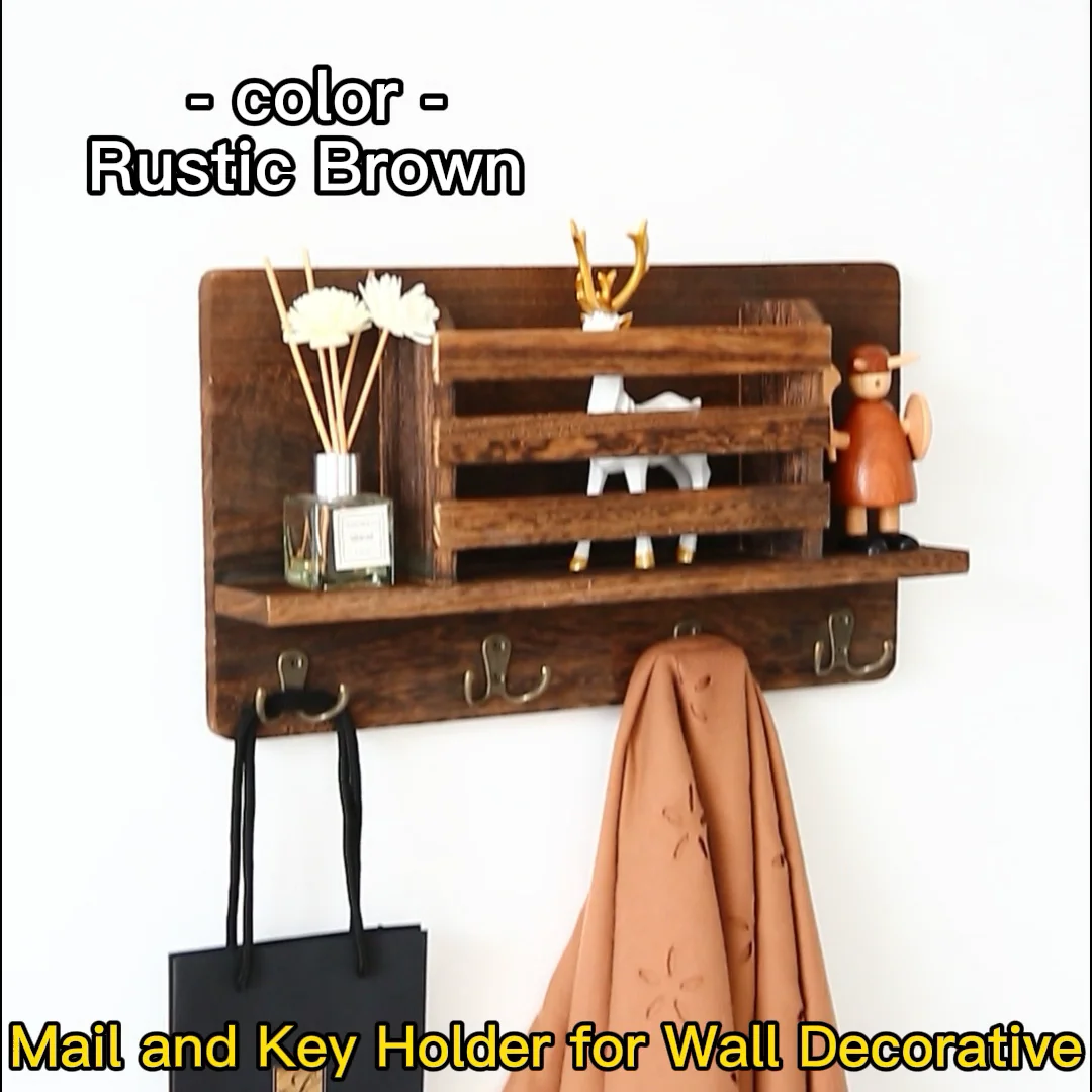 Wooden Wall Shelf Solid Wood Display Shelves For Collectibles Wall ...