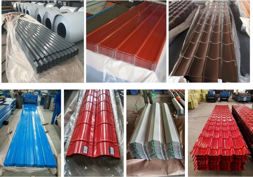 Abyat Plate Corrugated Sheet Metal Roofing Sheet Wholesale Colorful ...