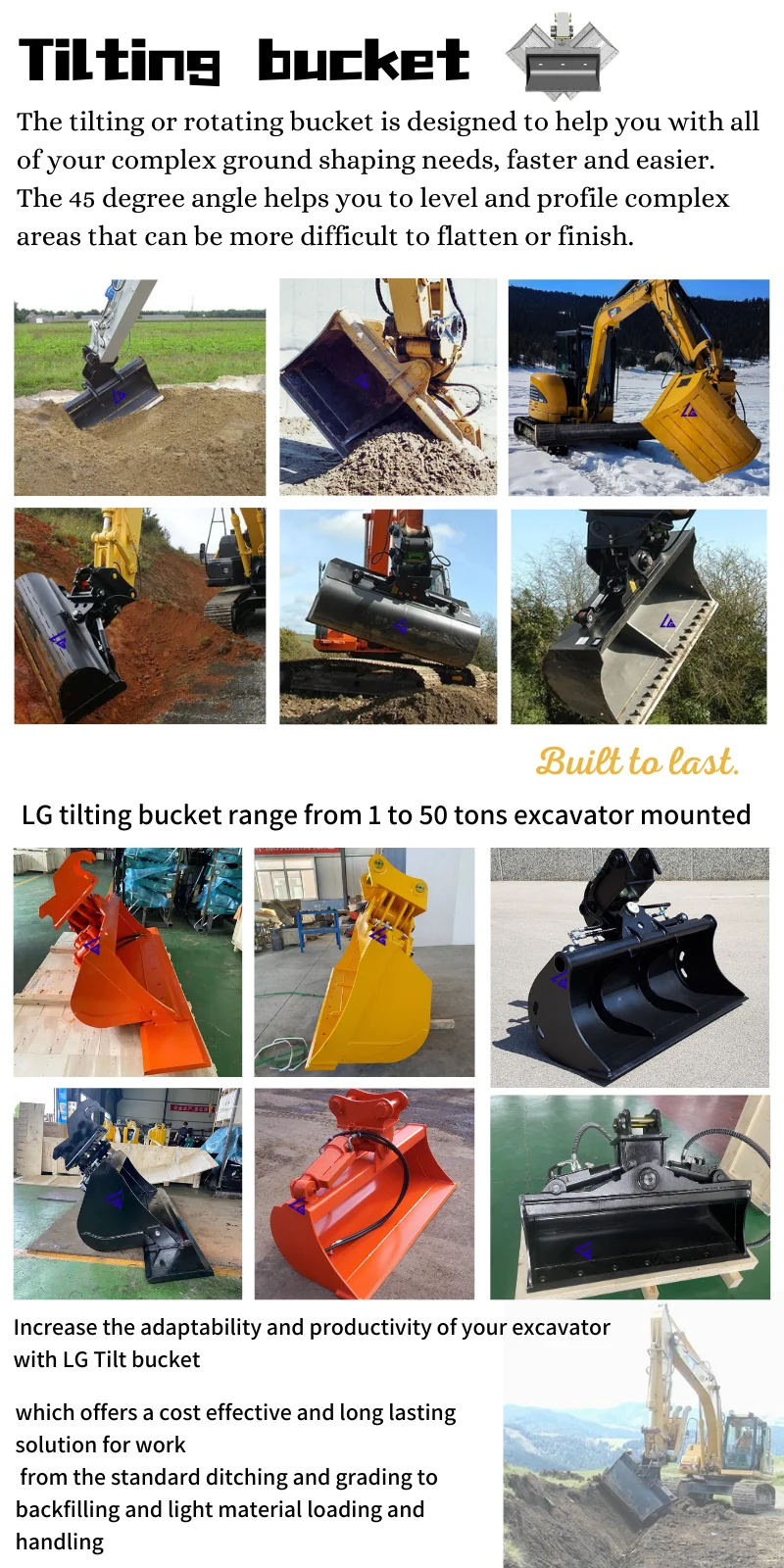 Tilt Bucket Attachment: Increase Your Excavator's Versatility Tilt ...