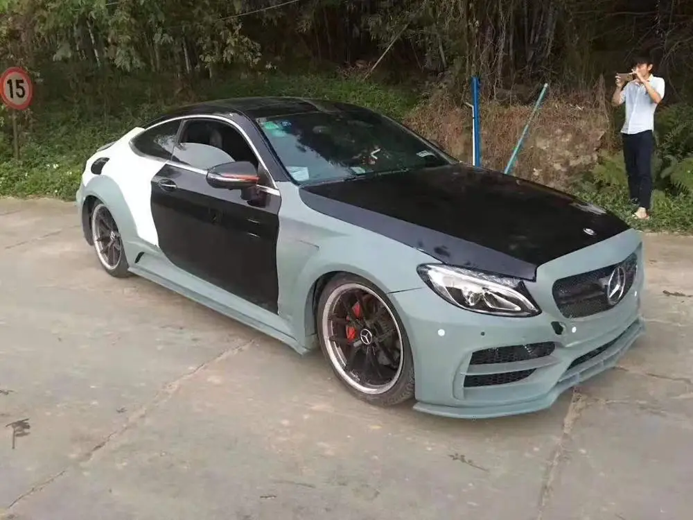 PD Wide Body Kit for W205 C-Class - Perfect Fitment