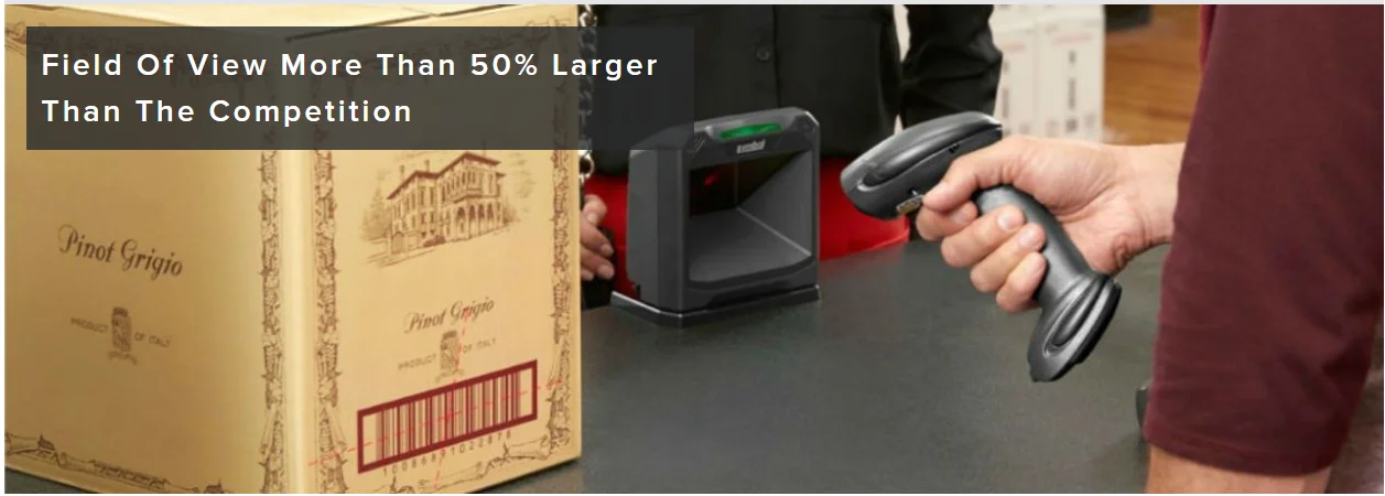DS7708 Zebra Symbol Vertical Slot Barcode Scanner 1D/2D Hands-free USB ...