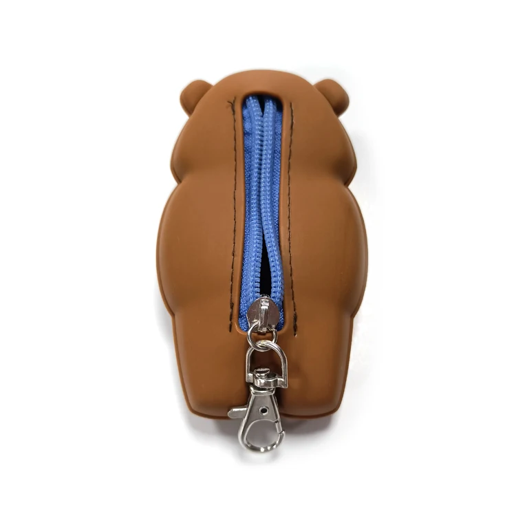 Customised Cute Cartoon Fries Burger Coin Purse Food Grade ...