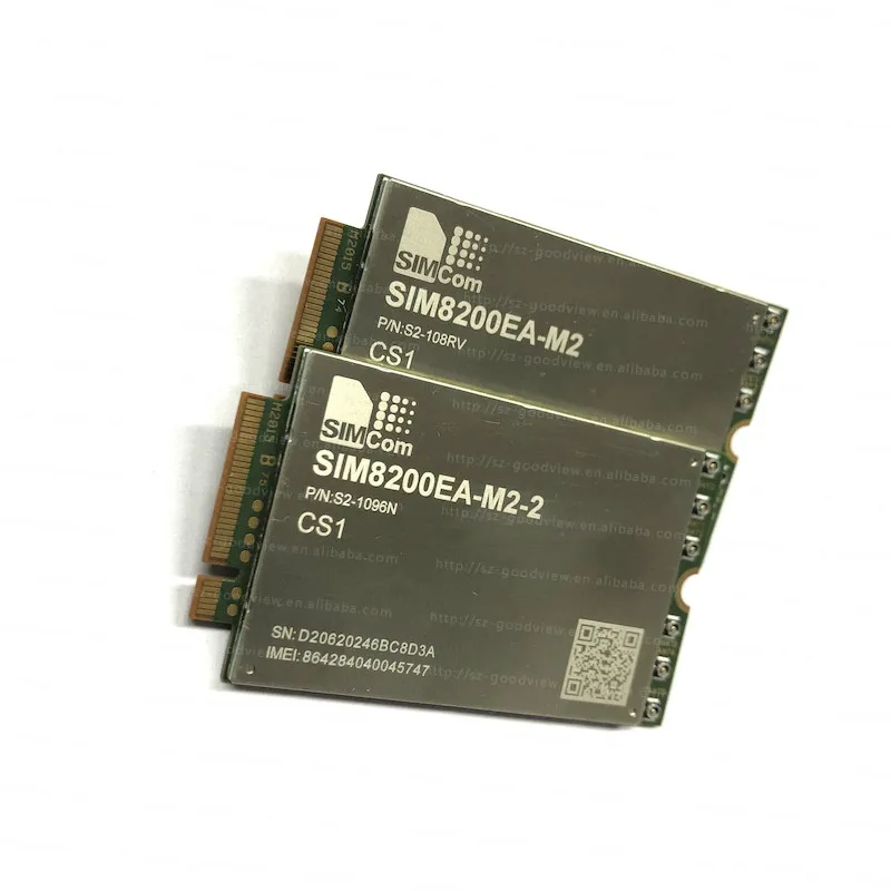 Simcom 5g模块sim8200 Sim8200ea M2 5g多频段nr/lte Fdd/ Tdd/hspa 5g调制解调器 - Buy ...