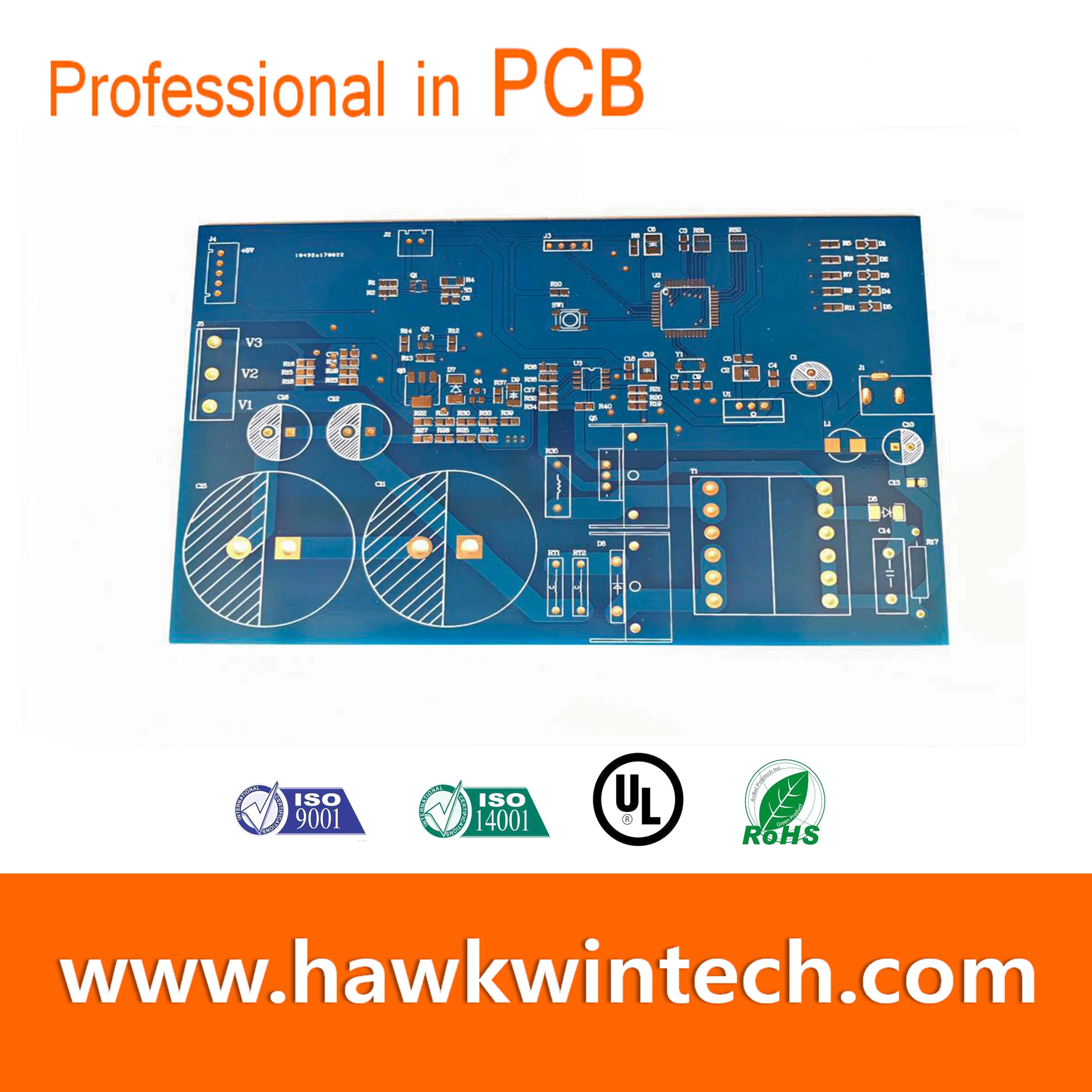 Ceiling Led Light 6- Layers Pcb Control Aluminum Base Printed Circuit ...