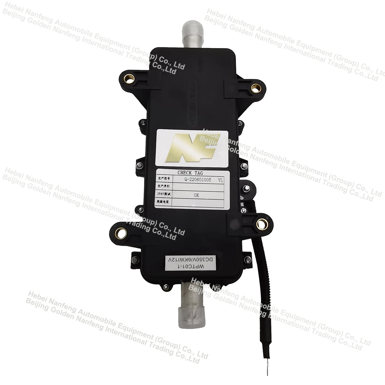 NF Electric Bus Battery Coolant Heater 6KW - High Voltage
