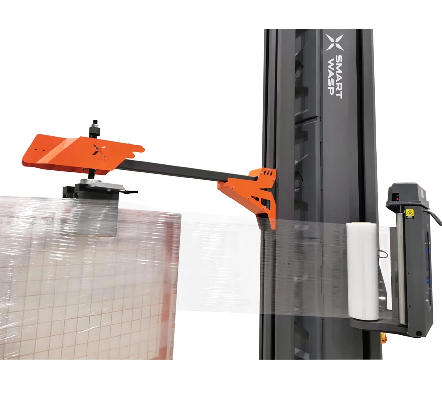 Automatic Wrap Window Door Pallet Wrapping Machine Pallet Wrapper ...