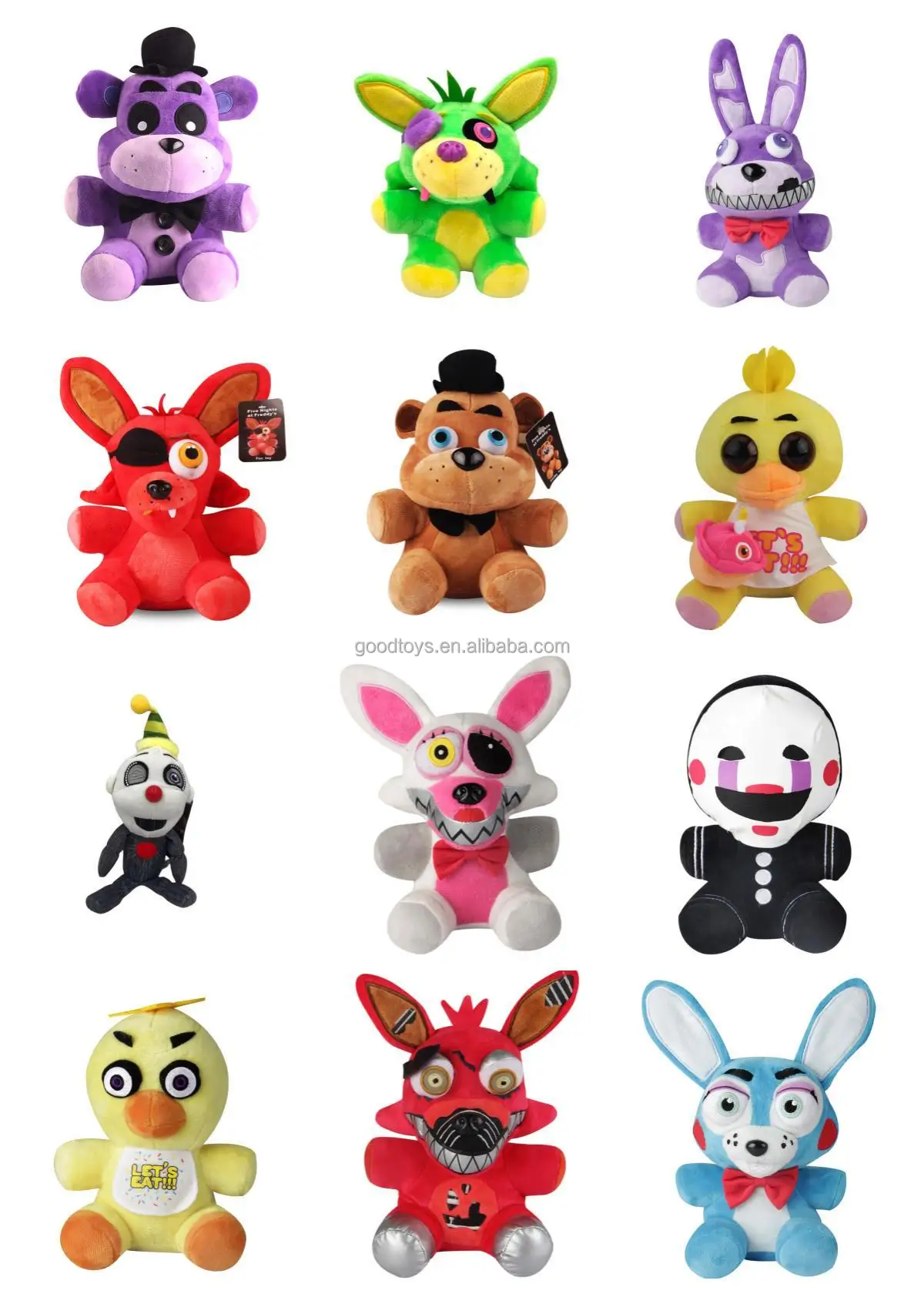 18-25cm Most Popular Five Night At Freddy Figure Soft Toy Cute Cartoon ...