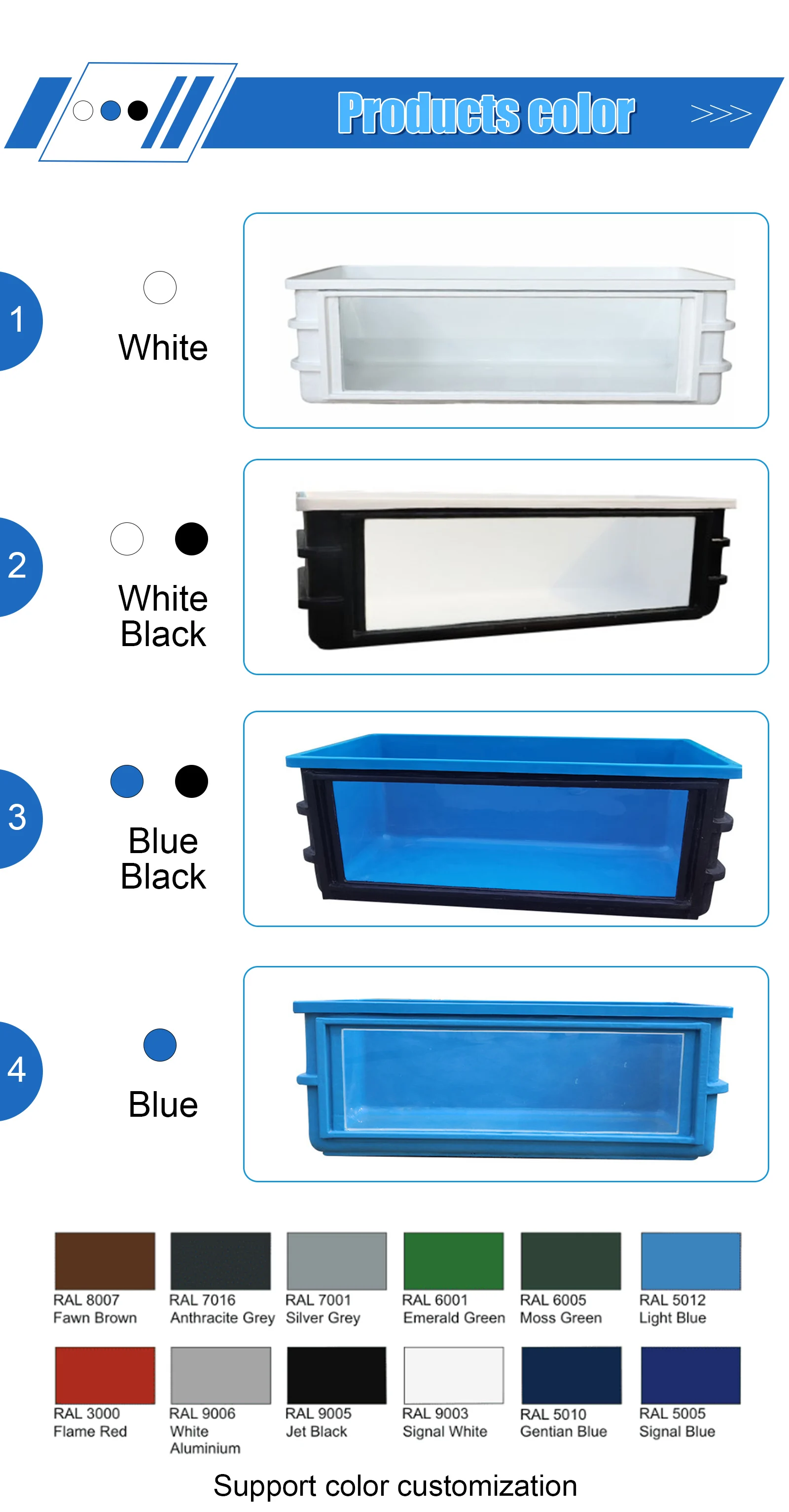 1000 Gallon Fiberglass Frp Aquaponics Bio Flock Filter Fish Tank ...