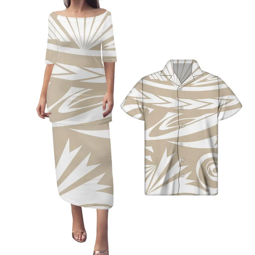 Shop Our Traditional Polynesian Tribal Samoan Puletasi Dress