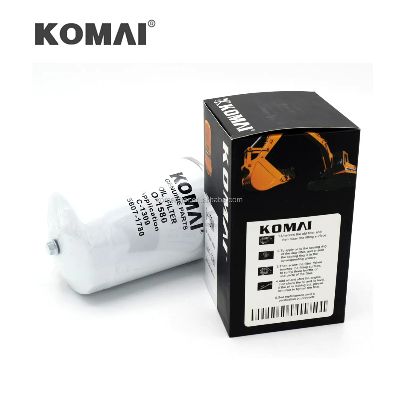 Hino Engine Oil Filter 15607-1780 - 99.99% Efficiency