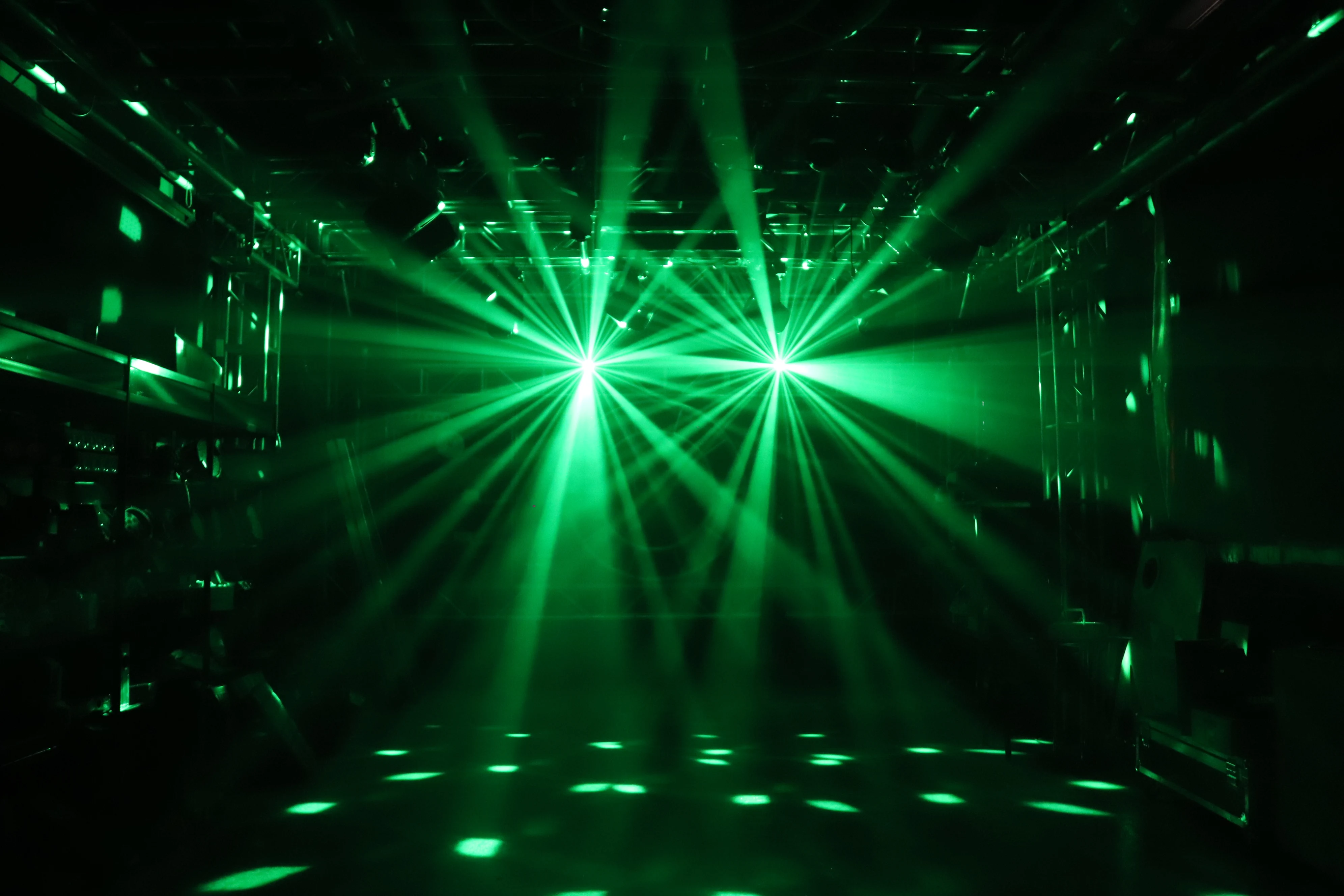 MINI Double-Sided Starry Sky Star Projector Party Dj Disco Laser Light ...