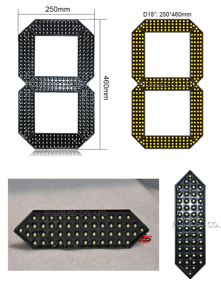 18 Segment Display - Nigeria Police Rank and Symbol LED