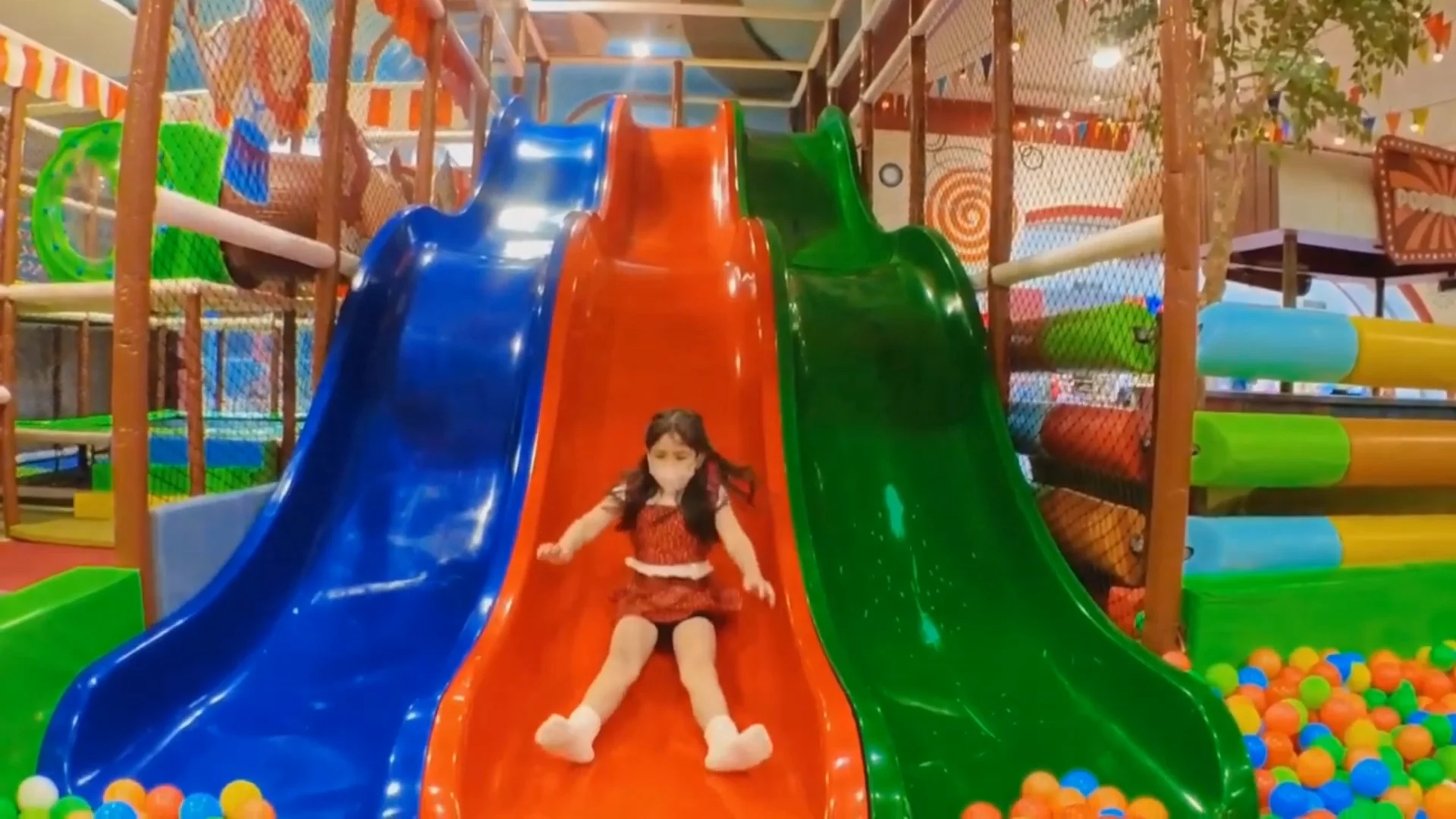 Indoor Swing And Slide Playground Slip Jump Park Indoor Playground - Buy Swing And Slide ...