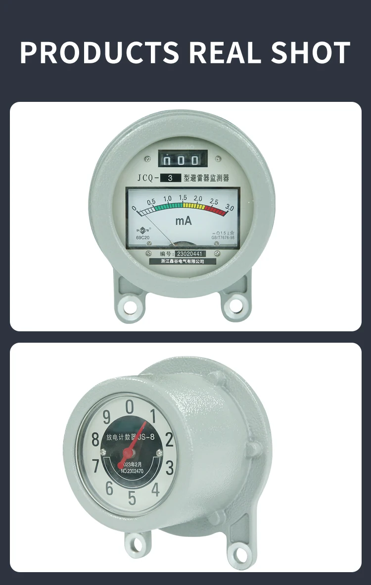 3kv-220kv High Voltage Zinc Oxide Monitor Surge Arresterjcq-3 Counter ...
