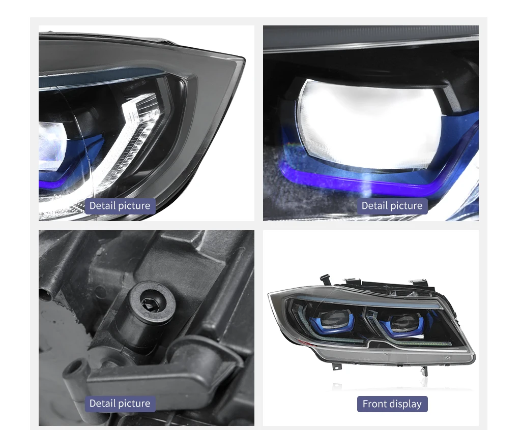 JUSHUN LED Headlights for BMW E90 - Upgrade & Modification