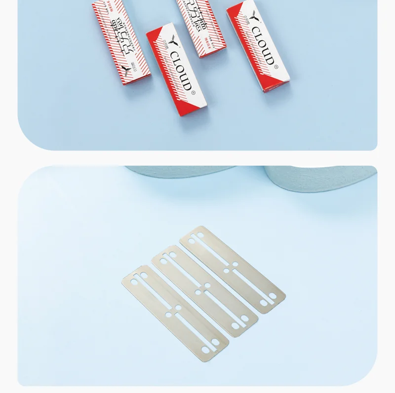 CLOUD Disposable Single Blade Stainless Steel+Platinum ABS Plastic ...
