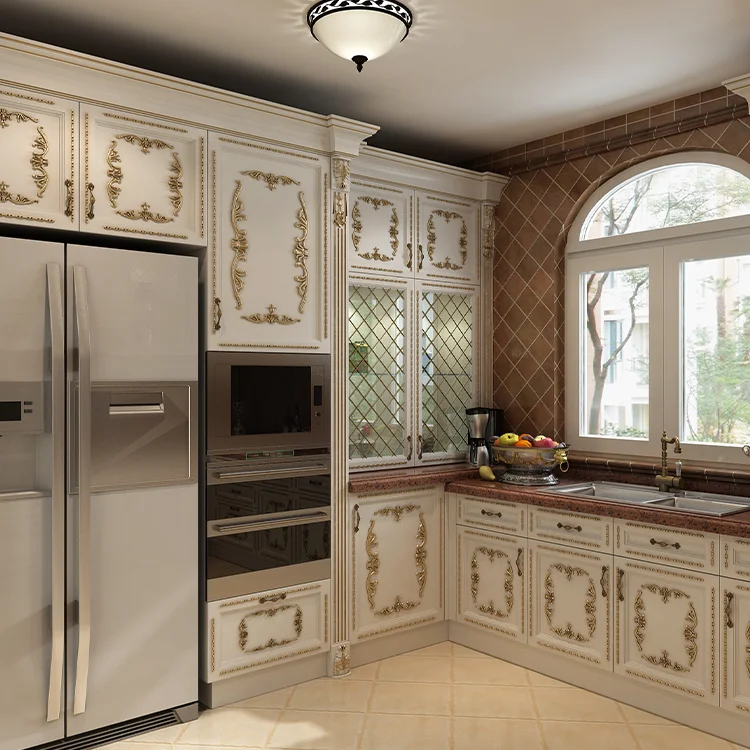 Whole House Project Custom Solid Wood Oak Wood Veneer Kitchen Furniture ...