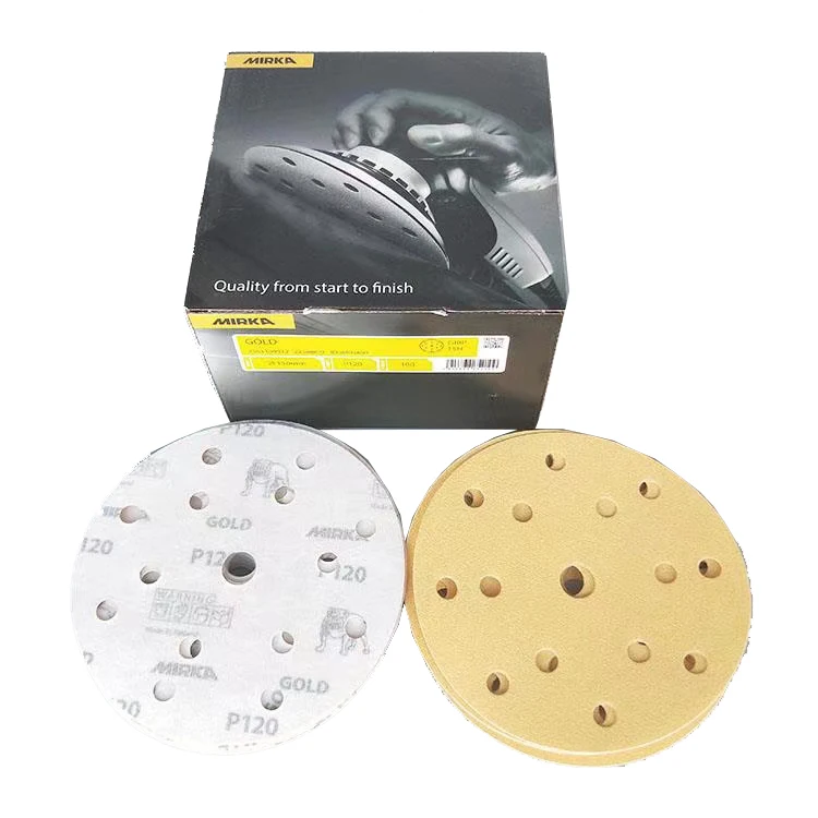 Mirka Gold Sanding Disc Yellow Polishing Disc P80-p500 5inches 6inches ...