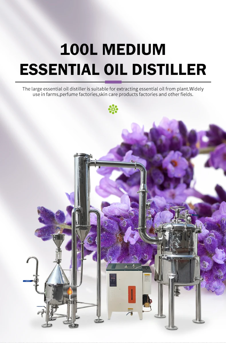 Electric Flower Distiller Eucalyptus Distillery Citronella Essential ...