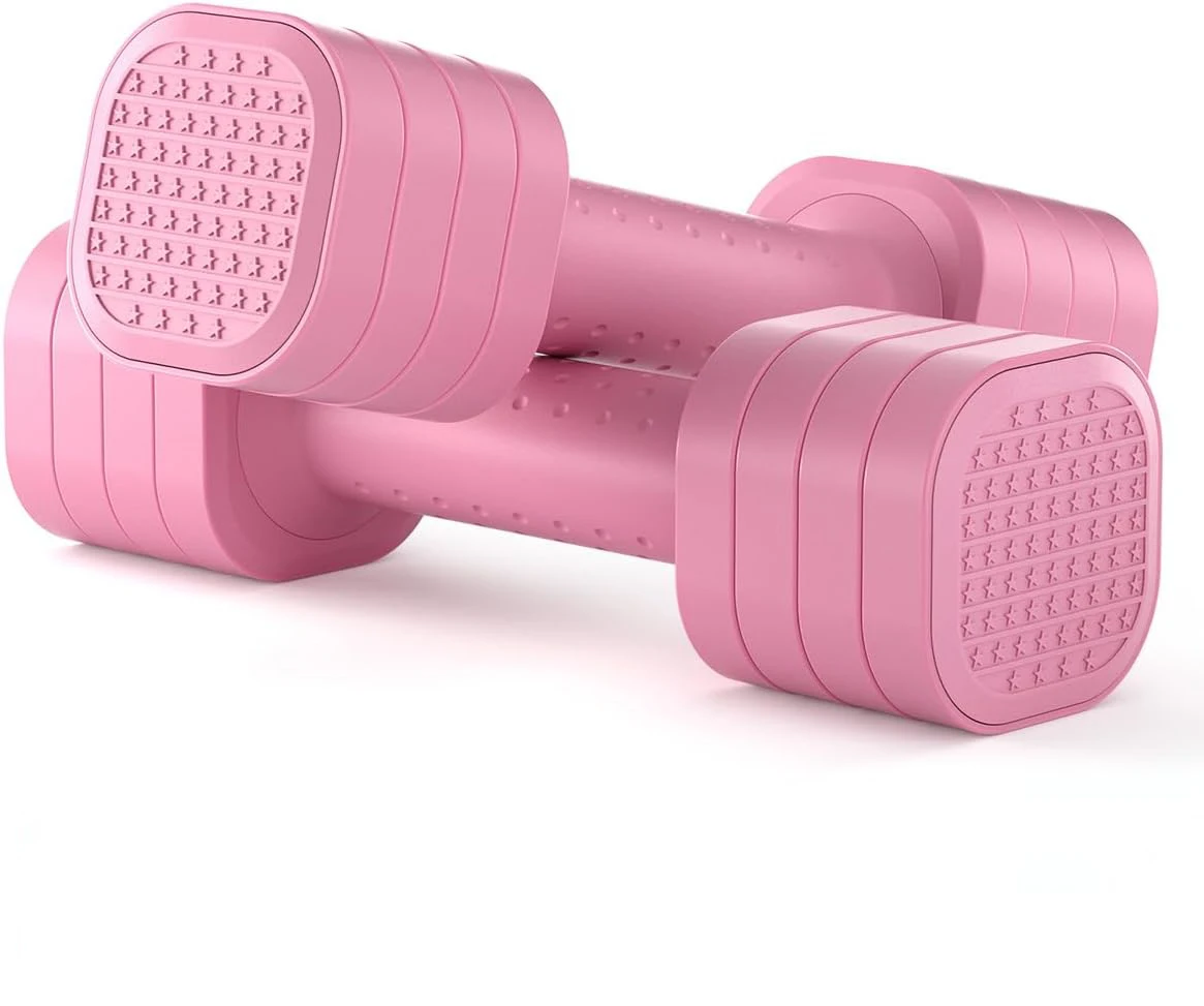 Zj Adjustable Dumbbell Weight Pair 4 Weight Options Dumbbells Set Home ...