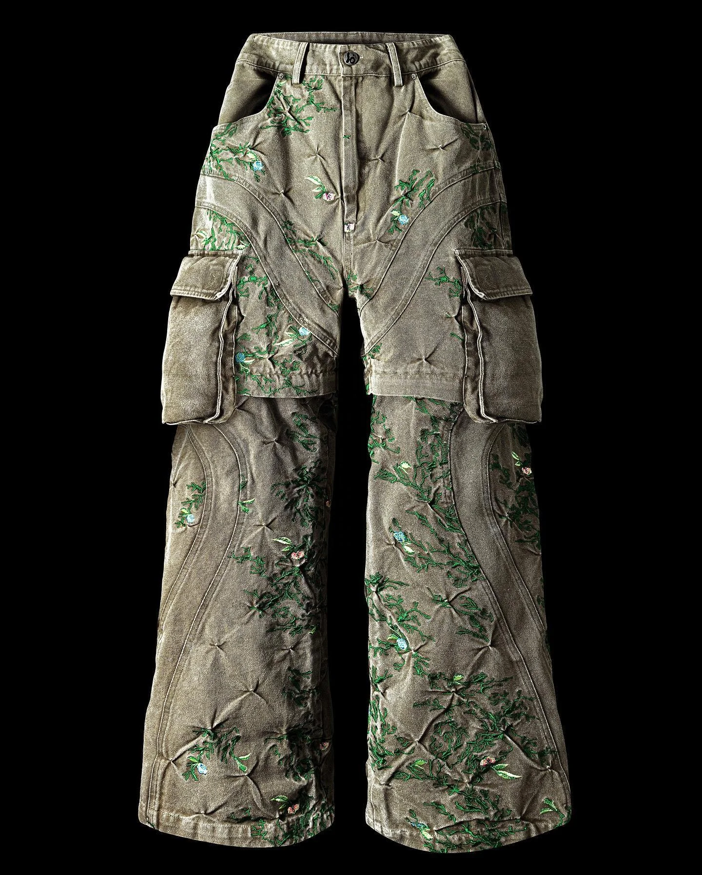 AeeDenim customized Y2K plus size men's jeans embroidery mens ...