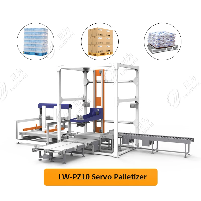 Pallet Destacker and Slip Sheet Dispenser - Automatic Line