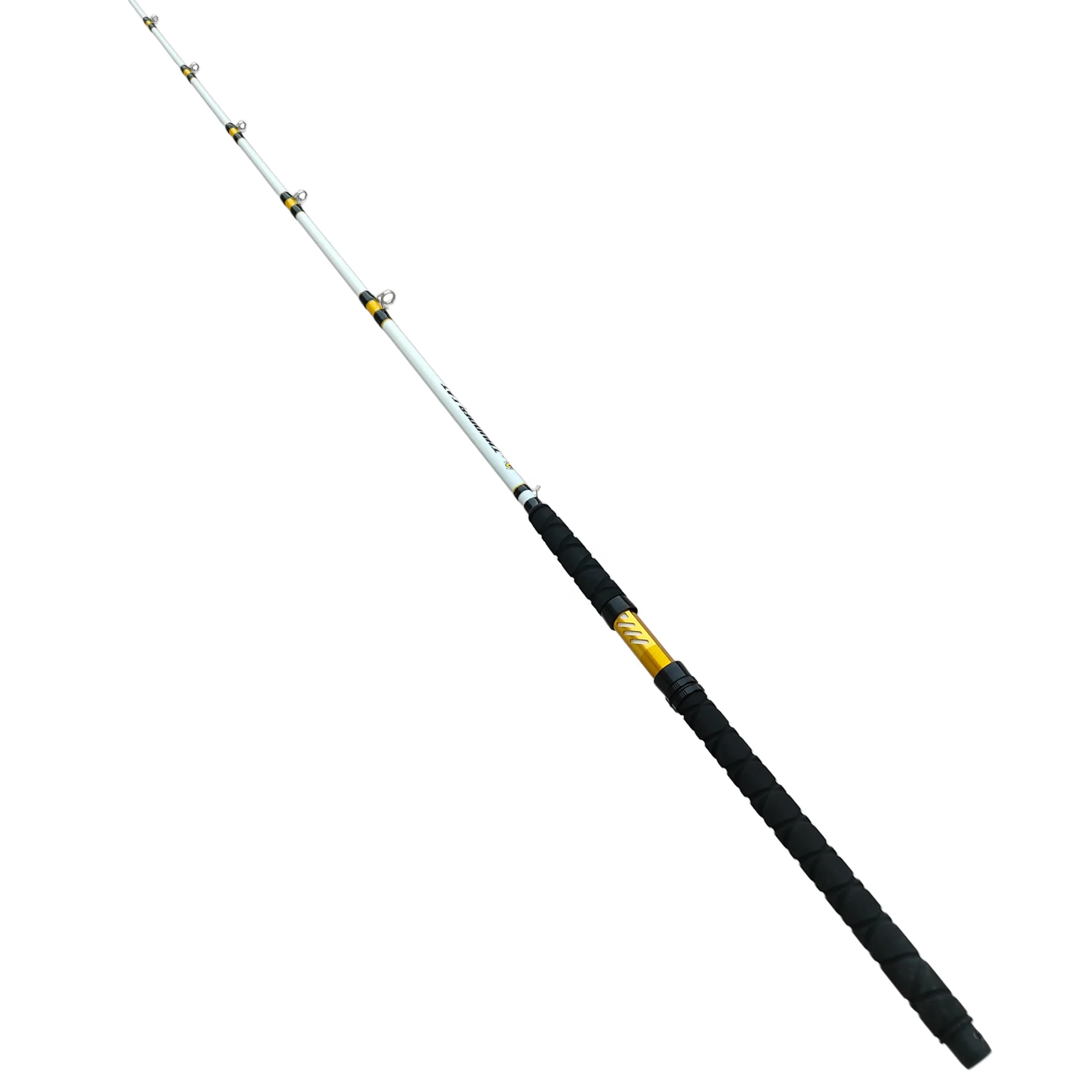 7'6" Big Cat series HIGH STRENGTH Limit white Heavy EVA handle Casting ...