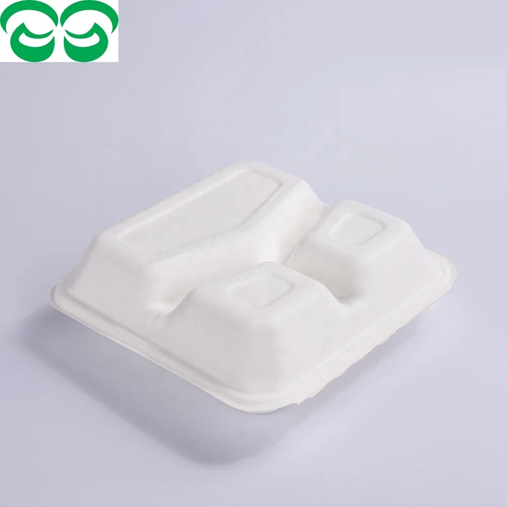 Biodegradable Clamshell Disposable Takeaway Food Container - Buy ...