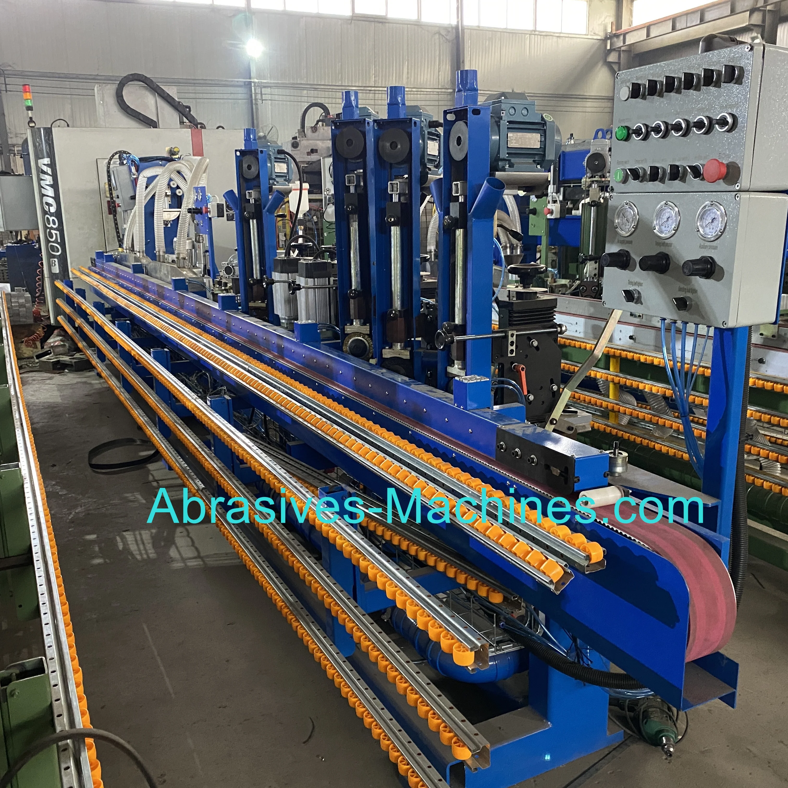 Abrasive Belt Skiving Machine - Efficient Conversion Equipment