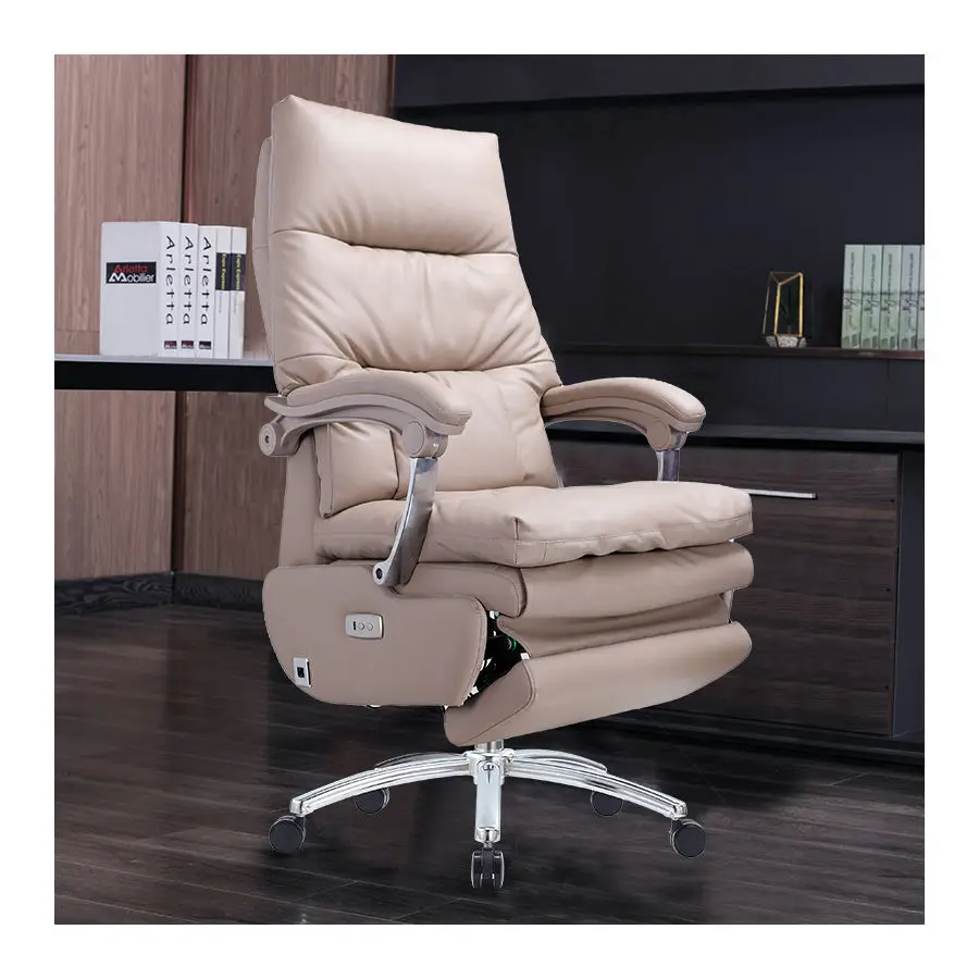 Swivel Ergonomic Leather Executive Reclining Chaise Big Boss Office ...