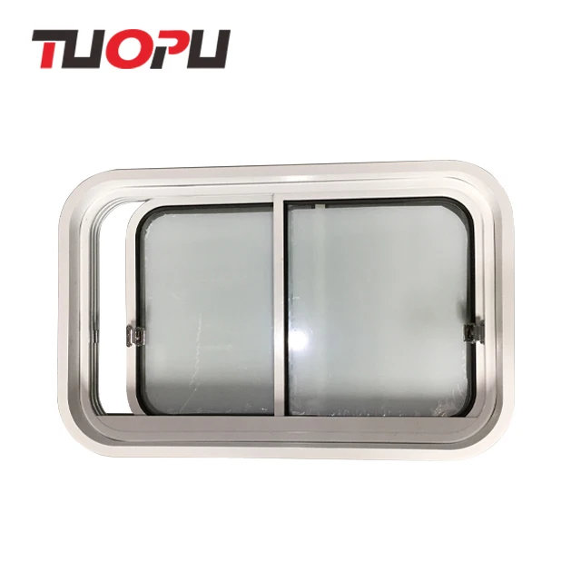 Marine boat aluminum up down sliding window boat single sliding ...