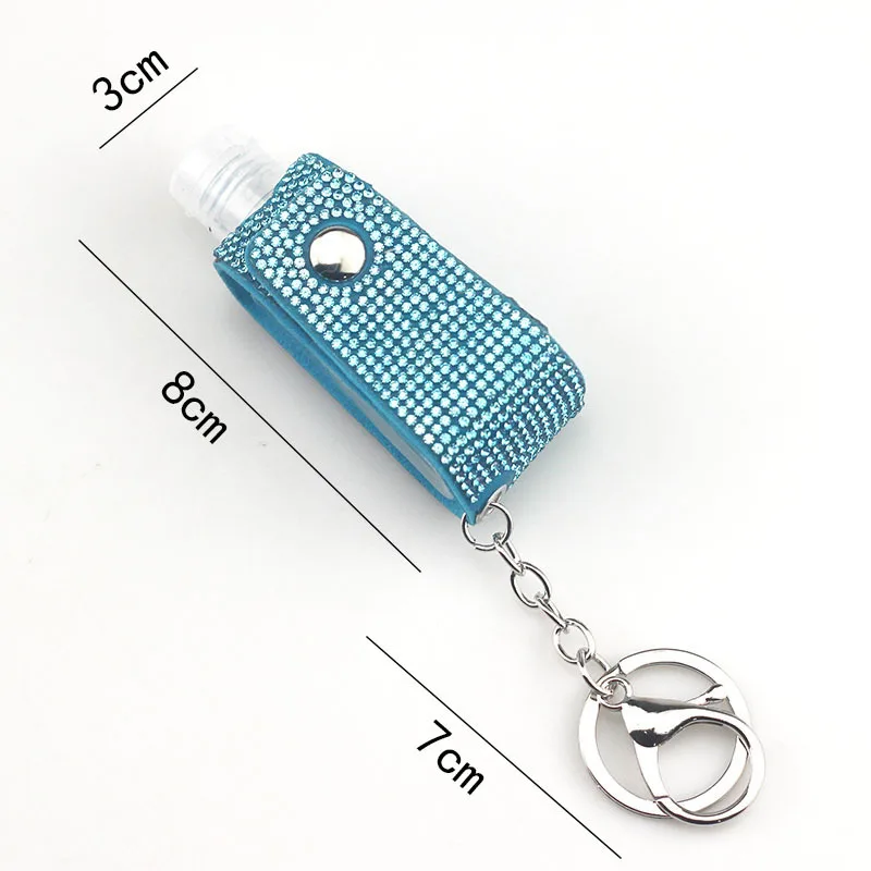 Dickmon Refillable Hand Sanitizer Bottle Key Chains