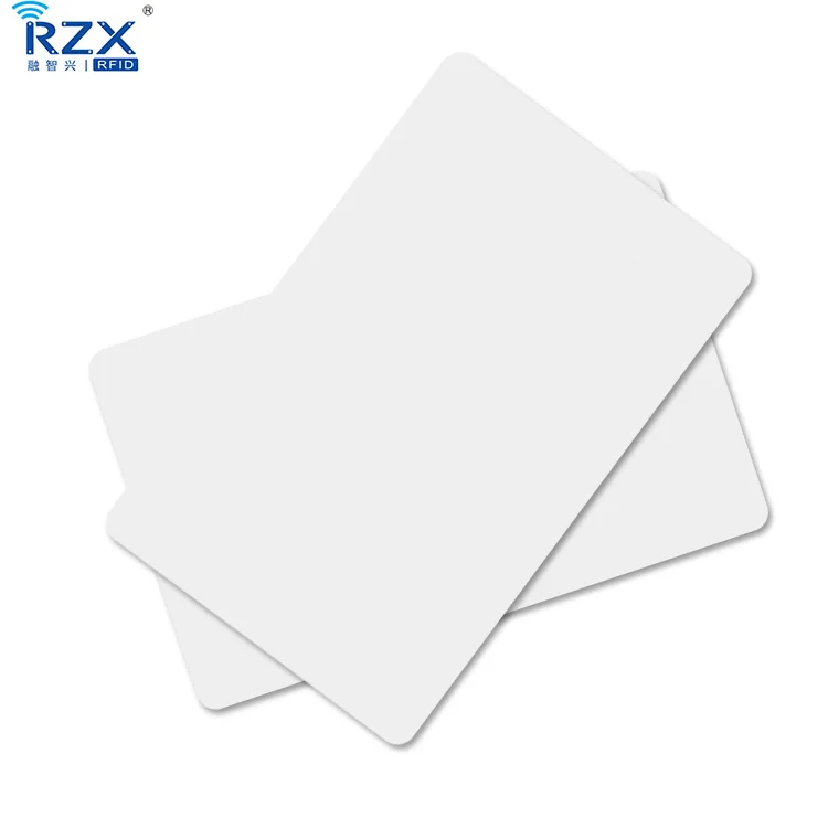 Printable Mifare Classic 1k 13.56mhz Rfid Blank Pvc Card For Access ...
