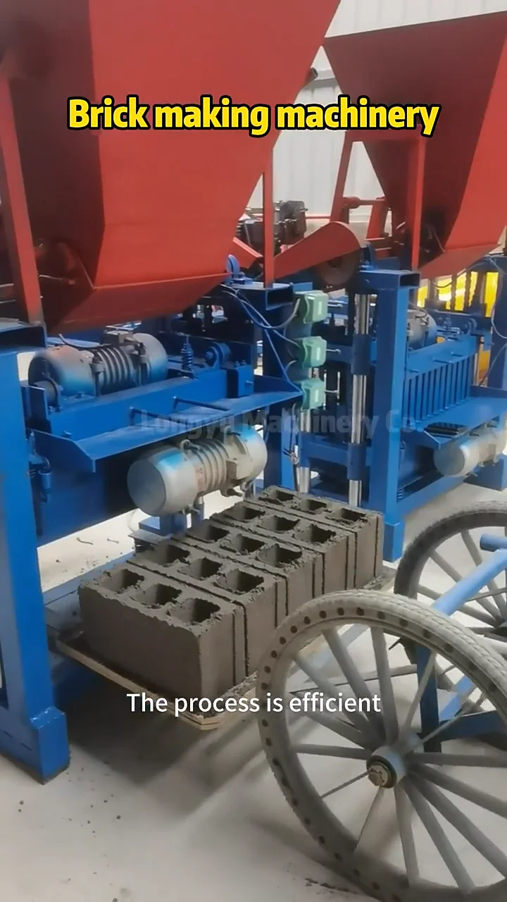 4-35 Fly Ash Porous Road Brick Machine Small Concrete Brick Machine Non ...