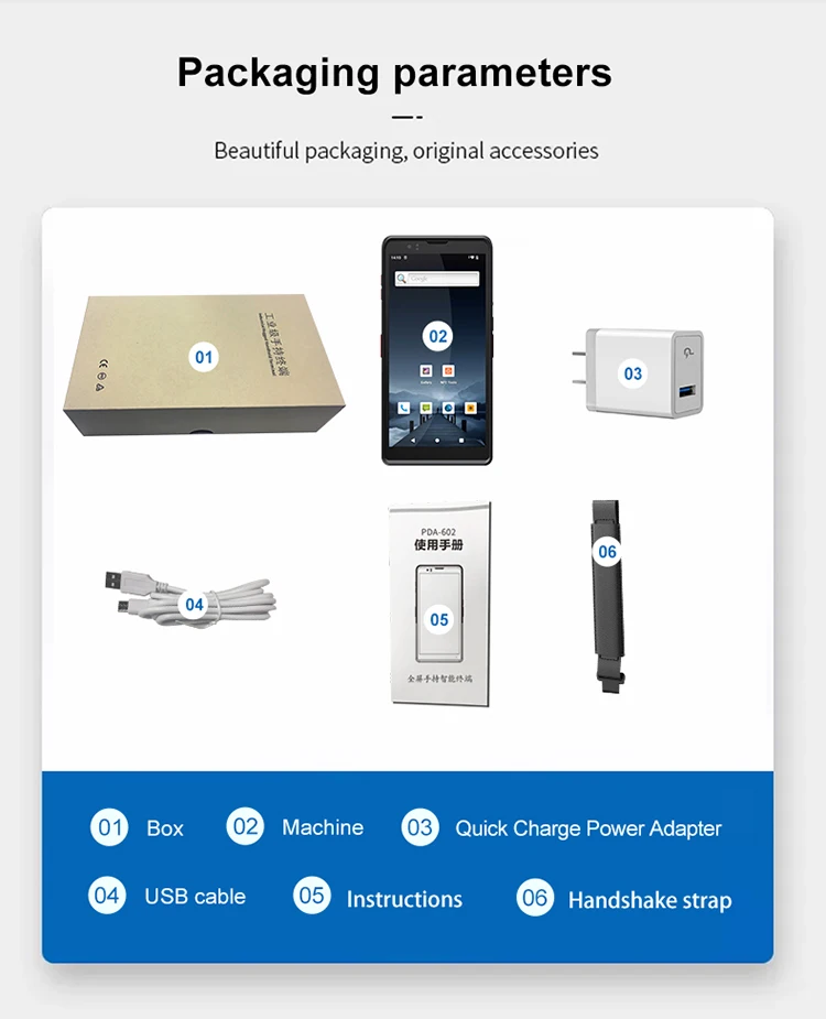 Inventory Handy Pda Manufacturer Zyc 602 Android 4g Rugged Wifi Nfc 1d ...