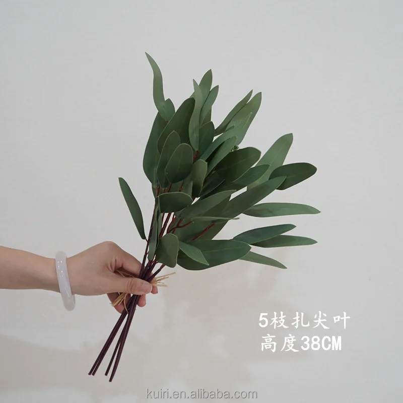 Artificial Plants Bundle Artificial Eucalyptus Leaves Film Money Leaf ...